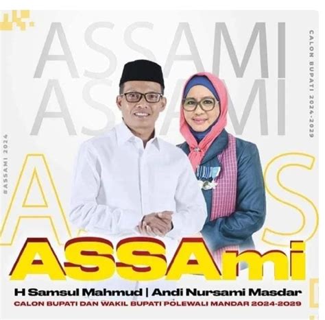 Nomor Urut Calon Bupati Polman Assami 1 Besti 2 Pasti 3 Digaskan 4