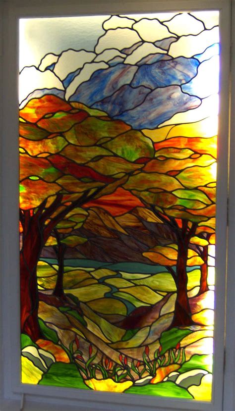 Landscape Stained Glass Patterns