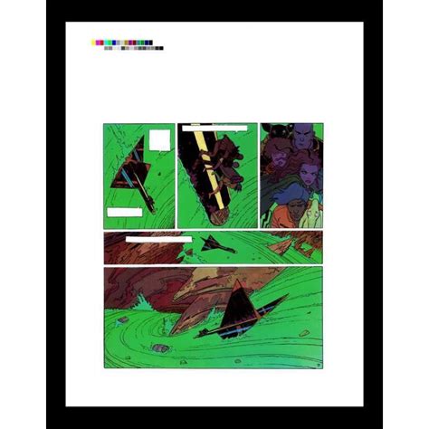 Moebius Incal Page De Production Entre Image