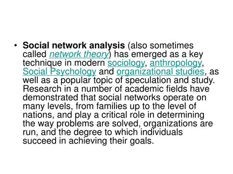 What Is Social Network Analysis Theory At Indiana Margarot Blog