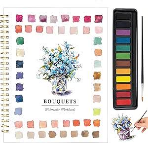 Watercolor Workbook For Beginners Complete Watercolor