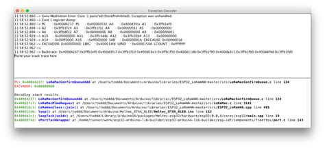 Constant Rebooting When Trying To Connect To Ttn Core 1 Paniced Storeprohibited · Issue 119