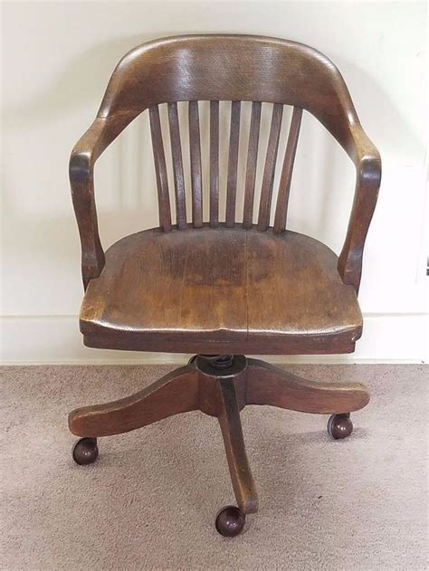 Bring The Best Wood Working Classic Wood Office Chair