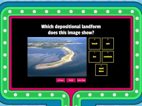 Depositional Landforms Gameshow Quiz