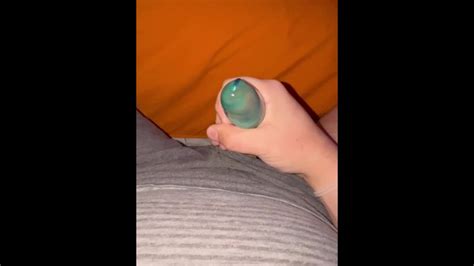 Quickie Jerkoff In A Condom