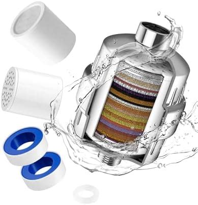 Shower Filter For Hard Water20 Stage Shower Head Filter（2 Cartridges