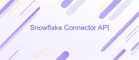 Snowflake Connector Api Apix Drive