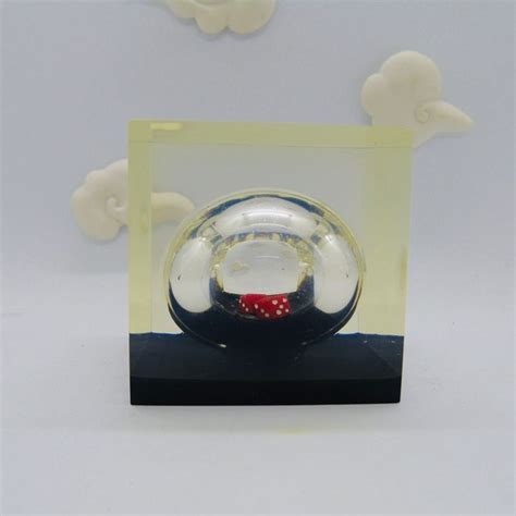 Lucite Cube Etsy