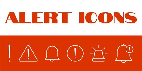Premium Vector Alert Icons Set Vector Warning Signs Vector Icons Warning Alert Icons