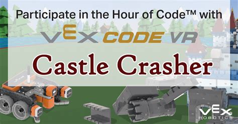 Certificate Vexcode Vr Hour Of Code Castle Crasher