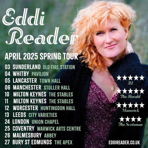 Eddi Reader Stoller Hall