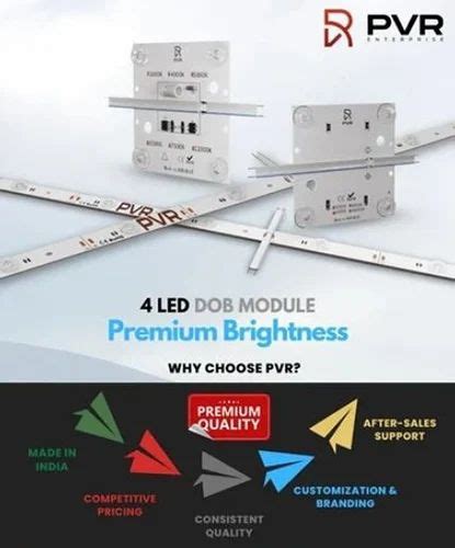 4w Led Dob Module For Lighting White At ₹ 11 Piece In Ahmedabad Id 2856533126691