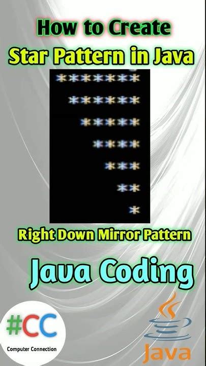 🔥starpattern🔥codingshortvideo Status Viralshorts Shortsfeed Javacoding Programing Coding