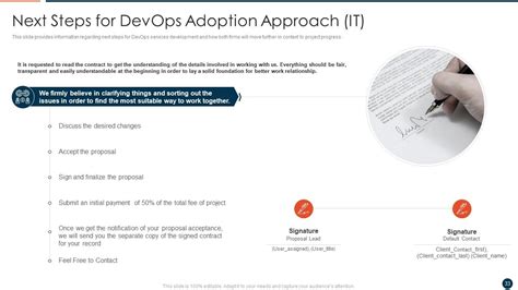 Devops Adoption Approach It Powerpoint Presentation Slides