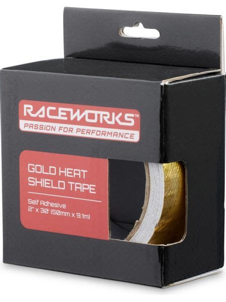 Buy Raceworks Gold Heat Shield Tape Self Adhesive 2inx30ft 91m Vpr 033