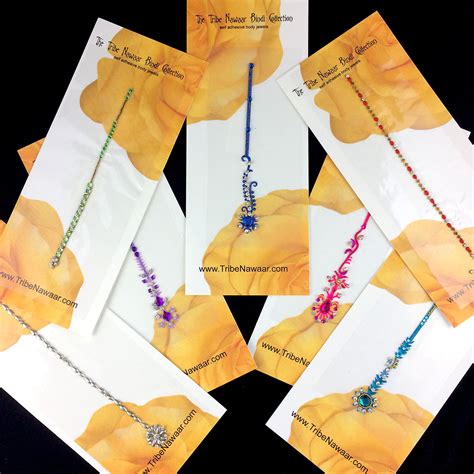 Traditional Ceremonial Bindi Set Tribe Nawaar
