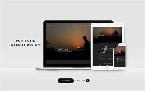 Portfolio Web UI Behance