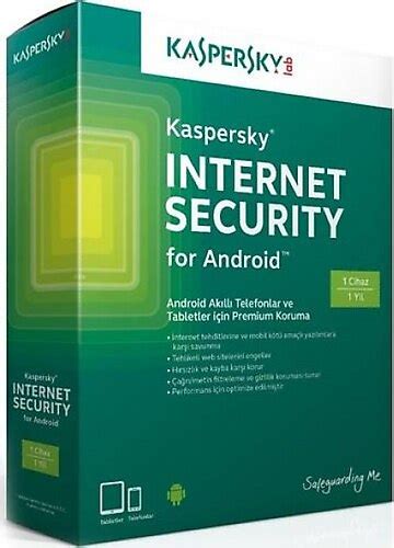 Kaspersky Mobile Android Security 1 Yıl 1 Kullanıcı / Telefon Fiyatları ...