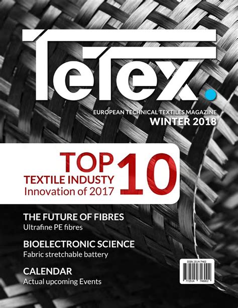 Tetex Magazine - WINTER 2018 by Tetex - Issuu