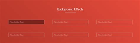 Awesome Input Focus Effects Css3 Transition