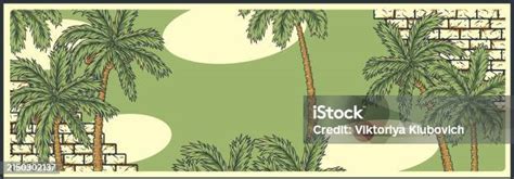 복고풍 일러스트레이션과 서핑 문화 디자인이 있는 빈티지 열대 서핑 천국 포스터 야자수 해안 해변 생활 햇볕 아래 레저를 특징으로 하는 여행 및 여름 벽 예술 텍스트 공간 0