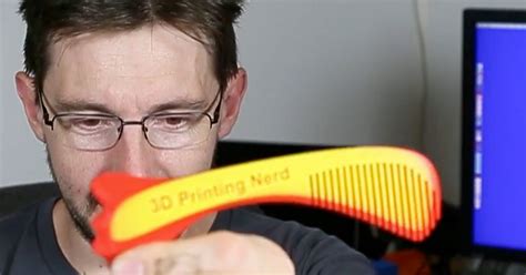 3d Printing Nerd Comb By Thomllama Download Free Stl Model