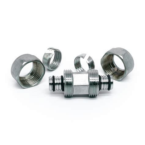 Coupling Straight Double Fitting Arm Pipe