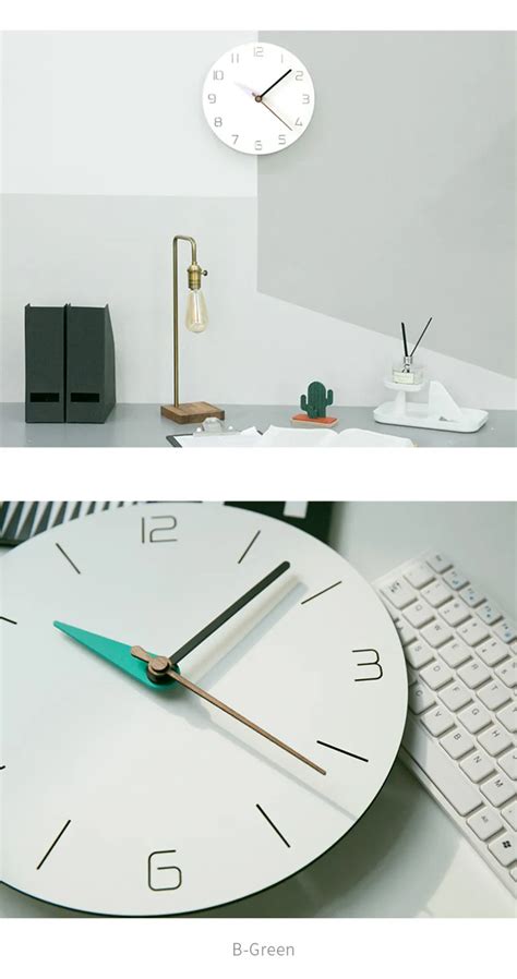 Mandelda часы для украшения дома настенные часы круговые деревянные креативные настенные часы от