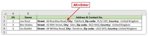how to add another line in excel cell design talk