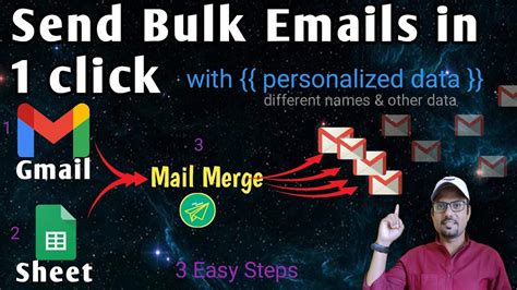 Gmail Se 500 Emails Ekbar Me Kaise Bheje Youtube