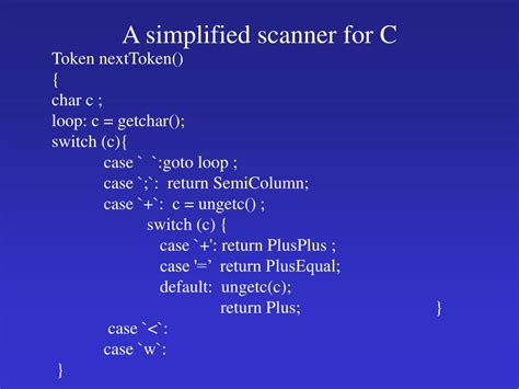 Ppt Lexical Analysis Powerpoint Presentation Free Download Id3112597