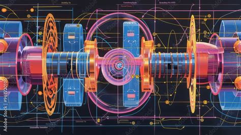 Cross Section Of A Series Resonant Circuit Illustrating The Interaction Between Inductors And