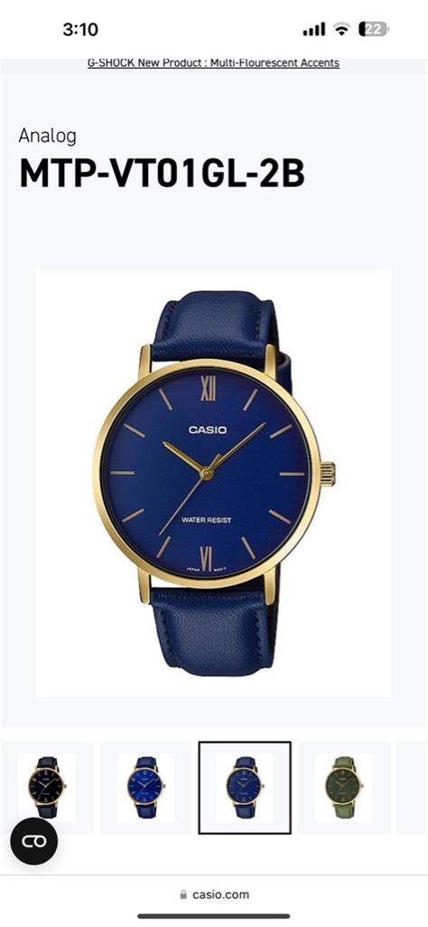 Casio Analog Leather Watch Womens Fashion Watches And Accessories