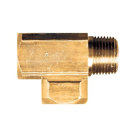 Faix107 D Extruded Street Tee Fitting Brass 12 In Fpt X 12 In Mpt