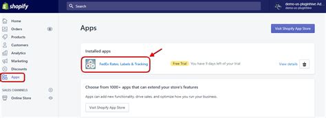 How To Set Up Fedex Rates Labels And Tracking App For Your Shopify Store Pluginhive