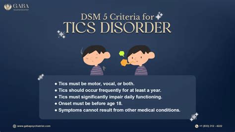 Types Of Tics Gaba Online Psychiatrist