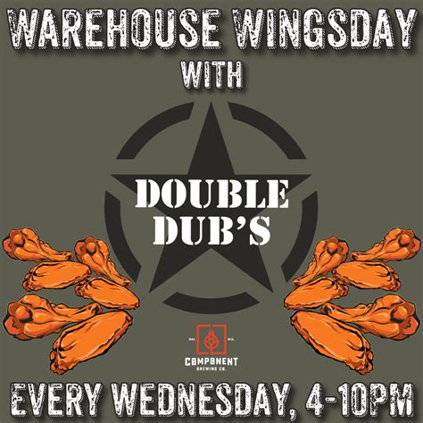 Warehouse Wingsday Component Brewing