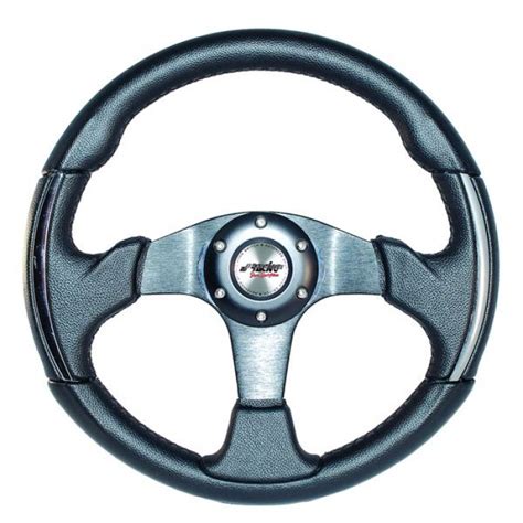 Volant Sport Spark Ø 350mm Cuir Noir