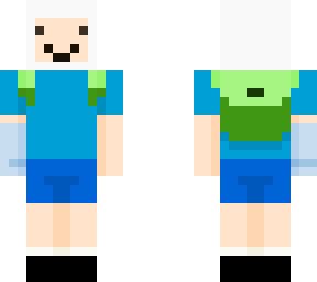 Adventure Time Finn Minecraft Skins