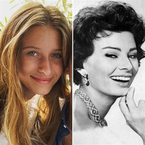 Who Is Sophia Lorens Teen Granddaughter Lucia Sofia Ponti The 18 Year Old Wore Giorgio Armani
