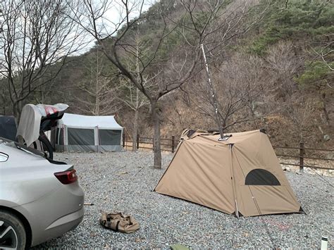 남편의 나홀로 캠핑