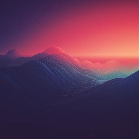 Premium Photo Gradient Sunset