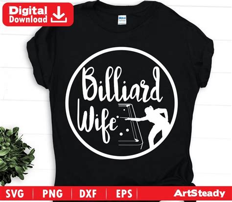 Billiards Svg Files Wife Player Theme Pool Sport Billards Svg Instant Download Things To