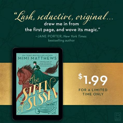 The Siren Of Sussex By Mimi Matthews Jzabangkok