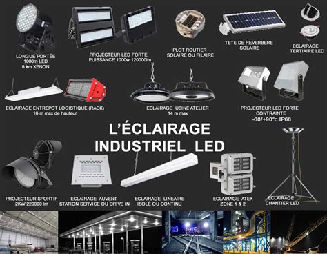 Éclairage Industriel Led