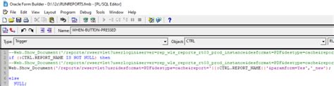 Oracle Forms And Reports 12c Publishing A Sample Application Duh