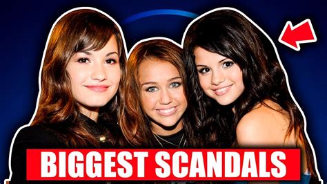 Biggest Scandals Of Popular Disney Stars Youtube