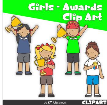 Girls Awards Clip Art By Km Classroom Tpt