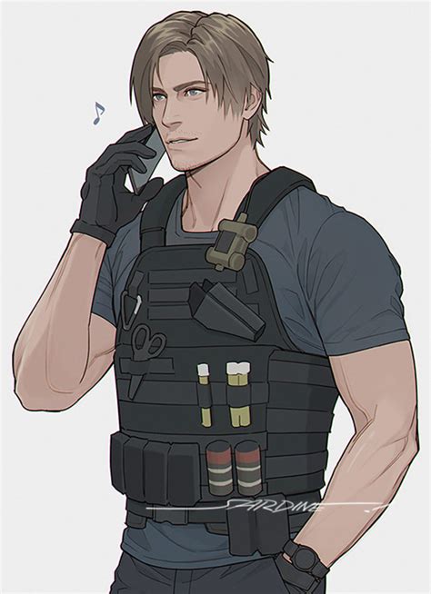 Leon S Kennedy Resident Evil And 1 More Drawn By Sardine Kjr0313