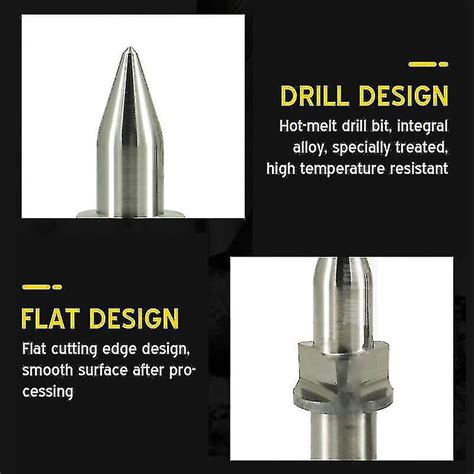 Thermal Friction Hot Melt Short Drill Bit M3 M4 M5 M6 M8 M10 M12 M14 R
